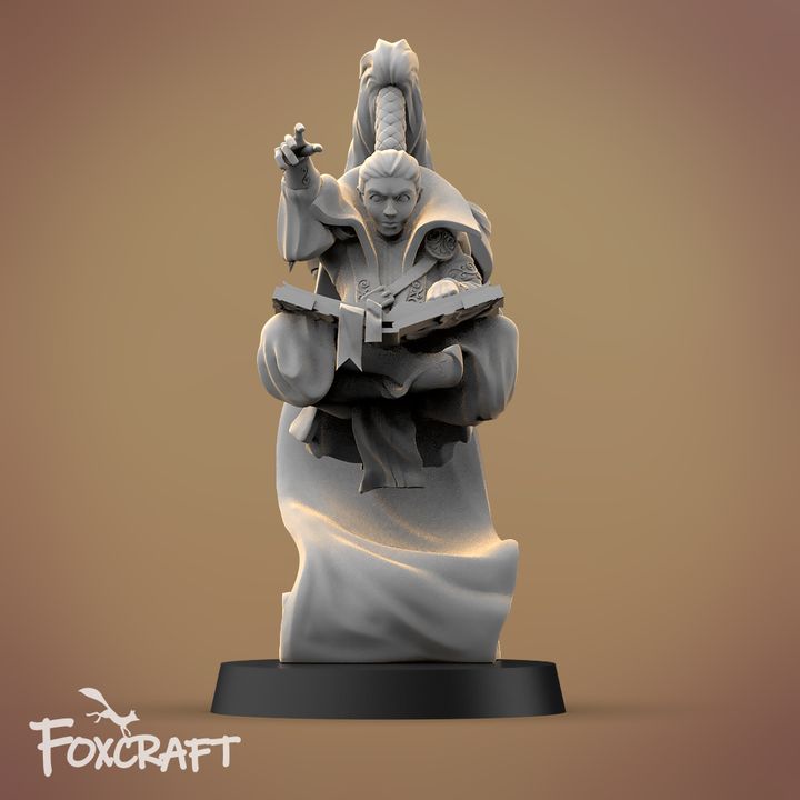 3D Printable Air Wizard by FoxCraft Creations