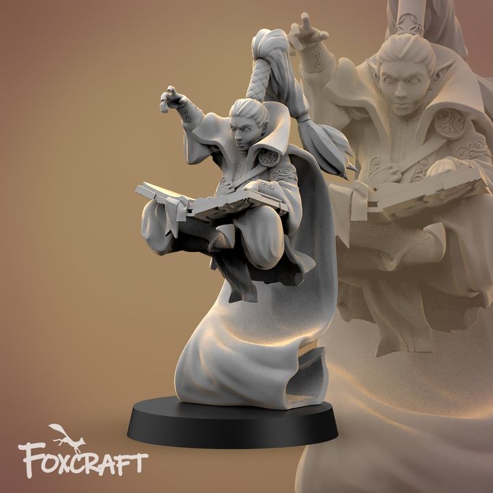 3D Printable Air Wizard by FoxCraft Creations