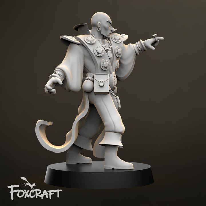 3D Printable Earth Wizard by FoxCraft Creations