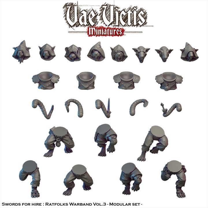 下载 Modular Swords for hire : Ratfloks Warband Vol.3 [PRE-SUPPORTED] 通过 ...