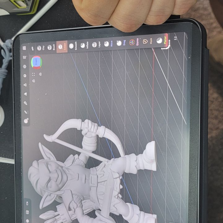 3D Printable Stitch – Goblin Archer | 28mm/60mm STL Miniature by ...