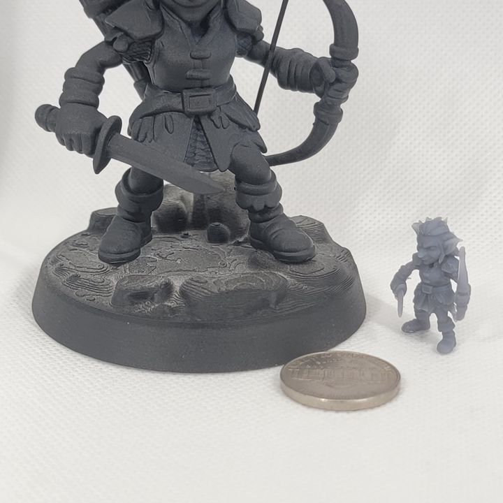 3D Printable Stitch – Goblin Archer | 28mm/60mm STL Miniature by ...