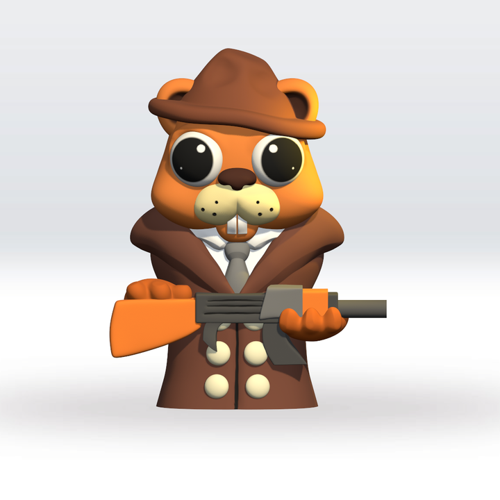 3D Printable Bobritto Bandito Sprunki STL file 3D Model Italian ...