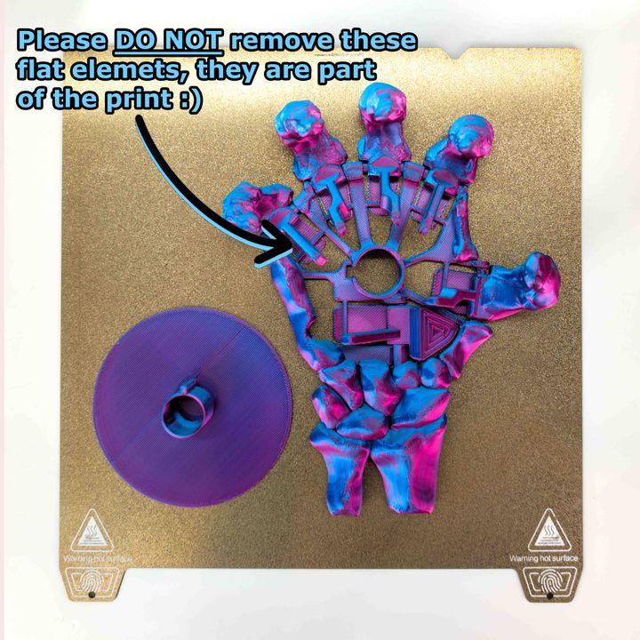 3D Printable Skeleton Hand: Halloween Self-Adjusting Coaster by KrakDrag
