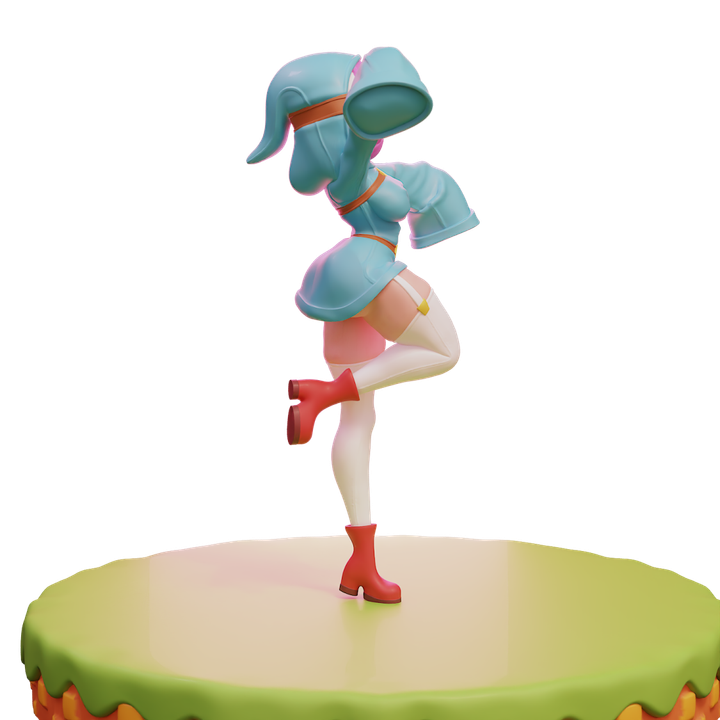 3D Printable [FREE] Shy Gals – 75mm (Sup/Unsup) by Goomer Minis | 3D ...