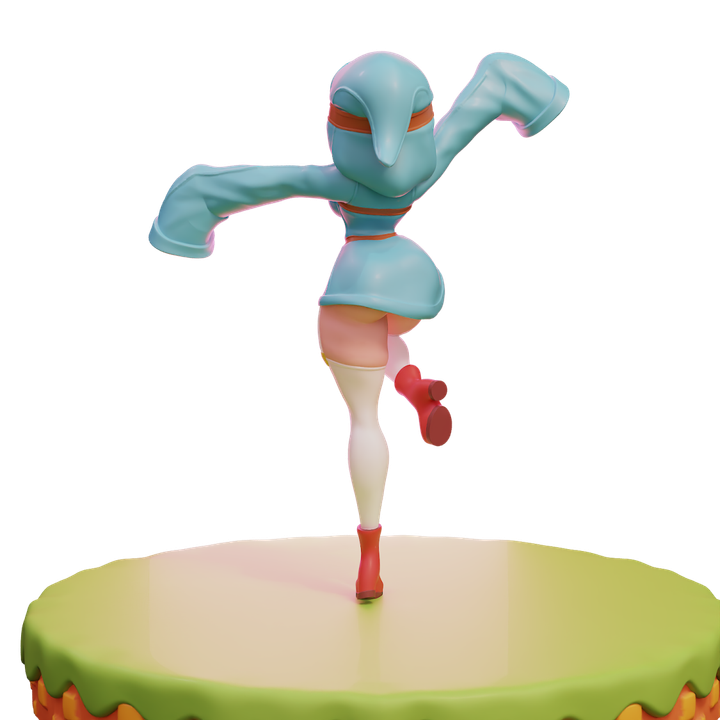 3D Printable [FREE] Shy Gals – 75mm (Sup/Unsup) by Goomer Minis | 3D ...