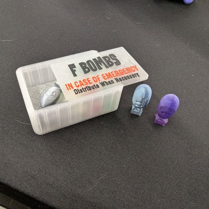 3D Printable F Bomb Kit by Jambaby Designs