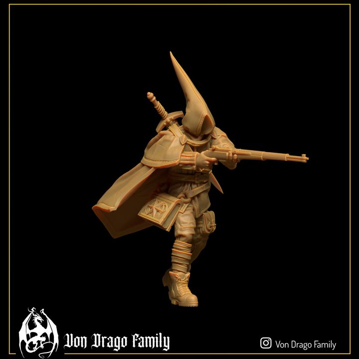 3D Printable Night hunter III by Von Drago Family