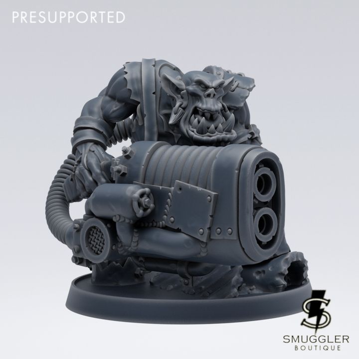 3D Printable Krugg Da Big Shoota - Variant 2 by Smuggler Boutique