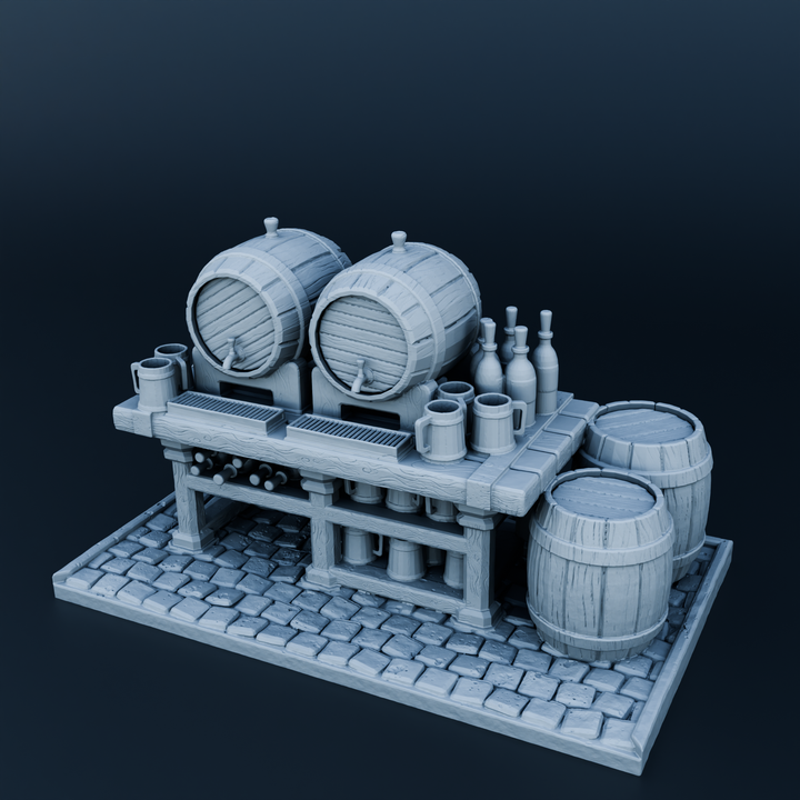 3D Printable Medieval environment by Creator