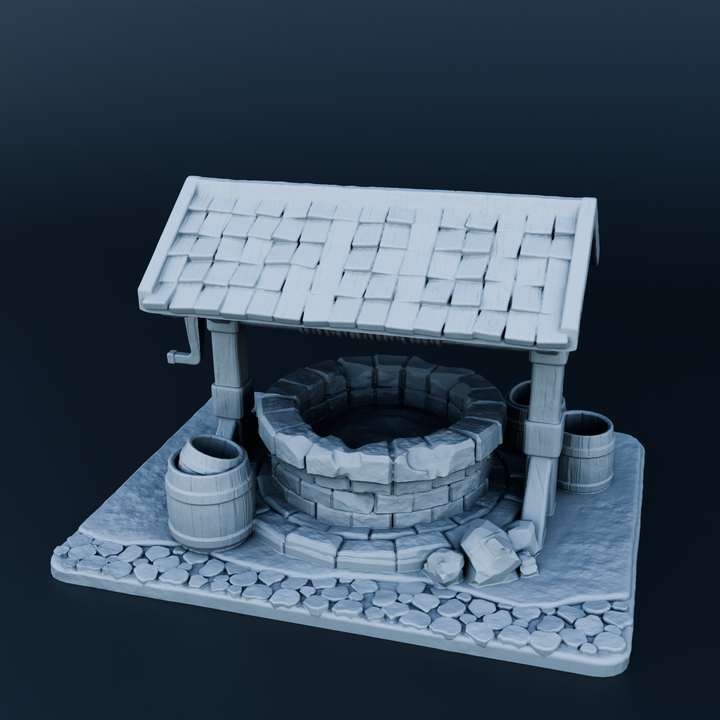 3D Printable Medieval environment by Creator