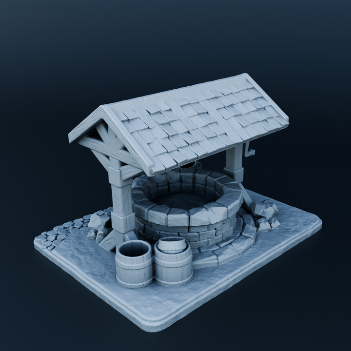3D Printable Medieval environment by Creator