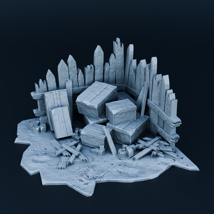 3D Printable Medieval environment by Creator