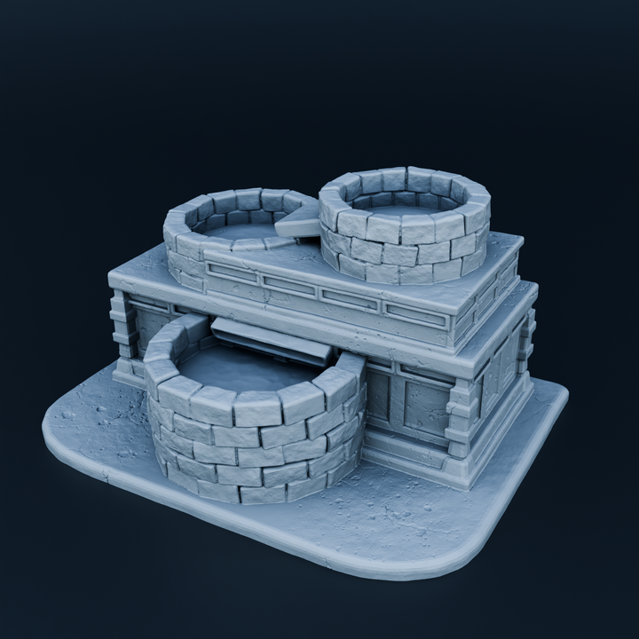 3D Printable Medieval environment by Creator