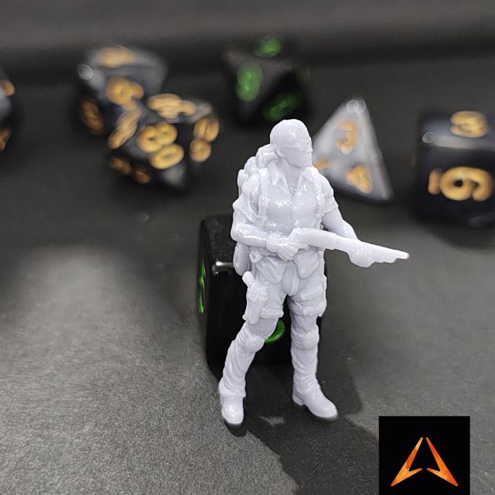 3D Printable DANTE SURVIVOR Shotgun DND by Aftermath Studios