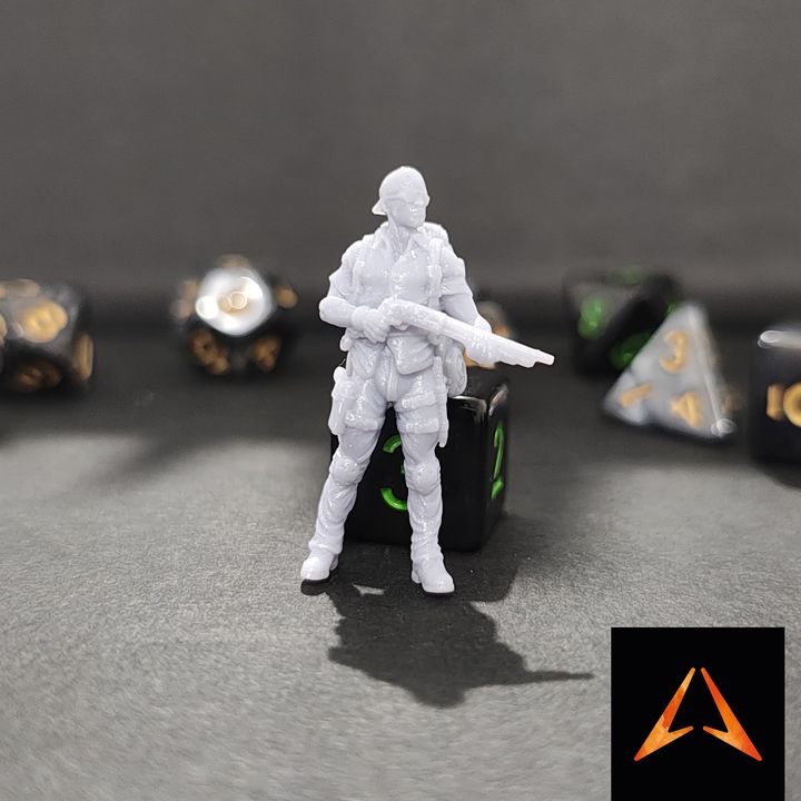 3D Printable DANTE SURVIVOR Shotgun DND by Aftermath Studios