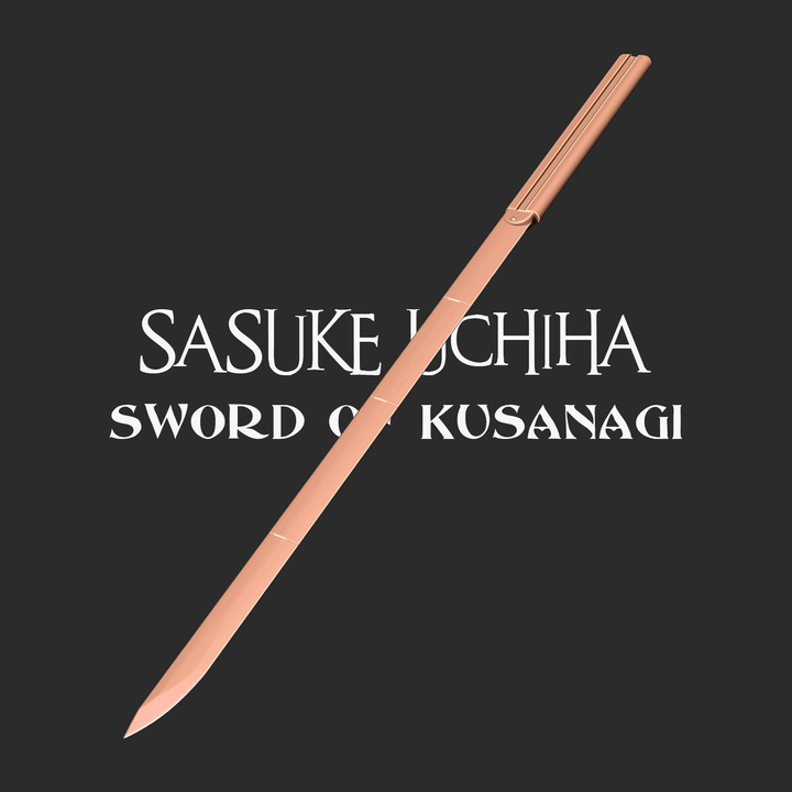 3D Printable Sword of Kusanagi - Sasuke Uchiha 3d print model by Printhub