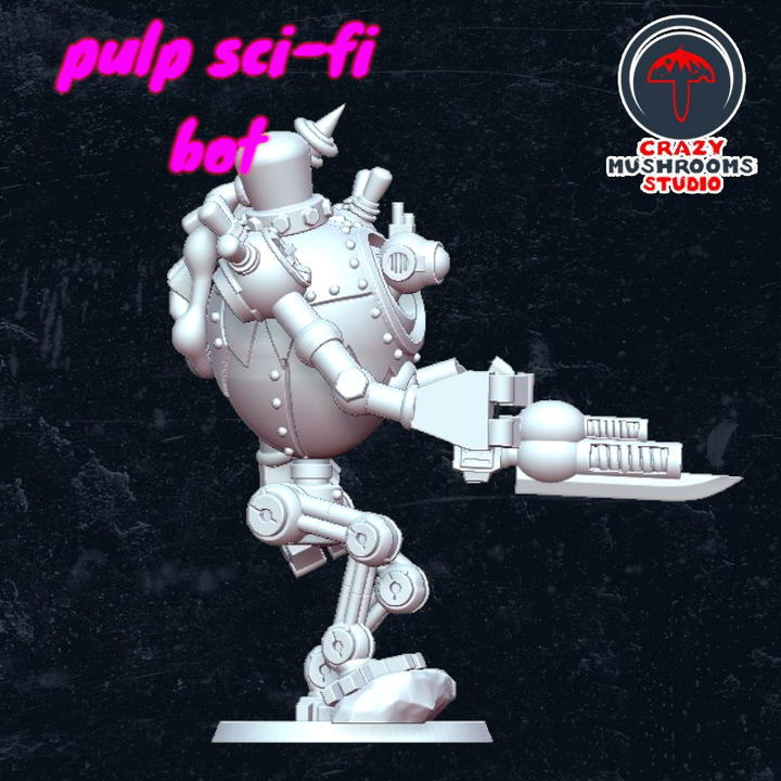 3D Printable Big bot pulp by agostini