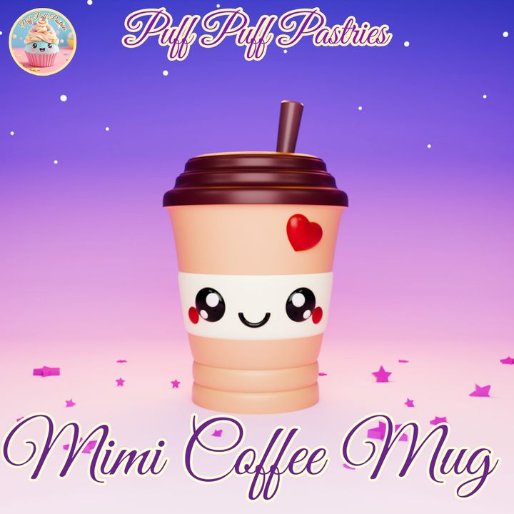 3D Printable Kawaii June 2025 Tribe Release Chibi by Puff Puff Pastries