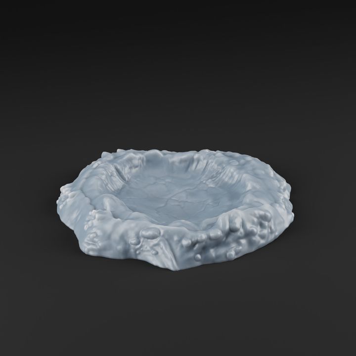3D Printable Crater Pack – STL Files by Benjamin