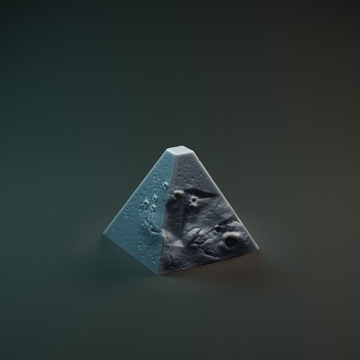 3D Printable Pyramid Tank Trap – STL File by Benjamin