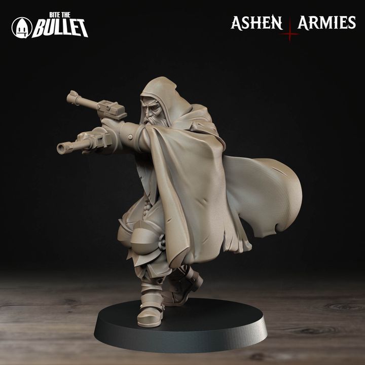 3D Printable Bullet Crusade | Sanctified Legion - Sniper Priest ...