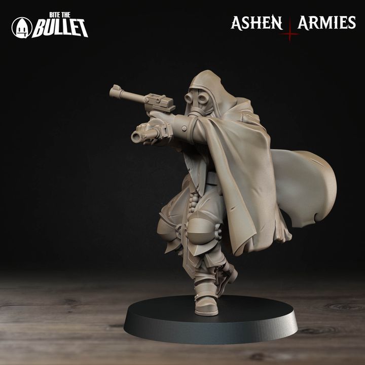 3D Printable Bullet Crusade | Sanctified Legion - Sniper Priest ...