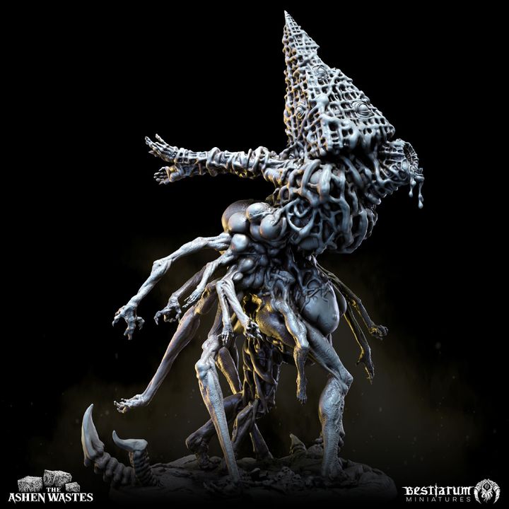3D Printable Hollow Colossus | The Ashen Wastes by Bestiarum Miniatures