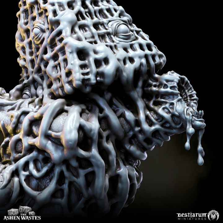 3D Printable Hollow Colossus | The Ashen Wastes by Bestiarum Miniatures