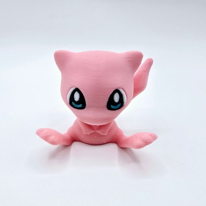 3D Printable Chibi Mew by Fillifuu