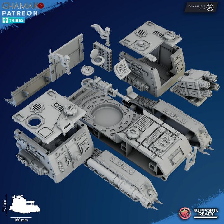 3D Printable Earth Shatterer by Ghamak