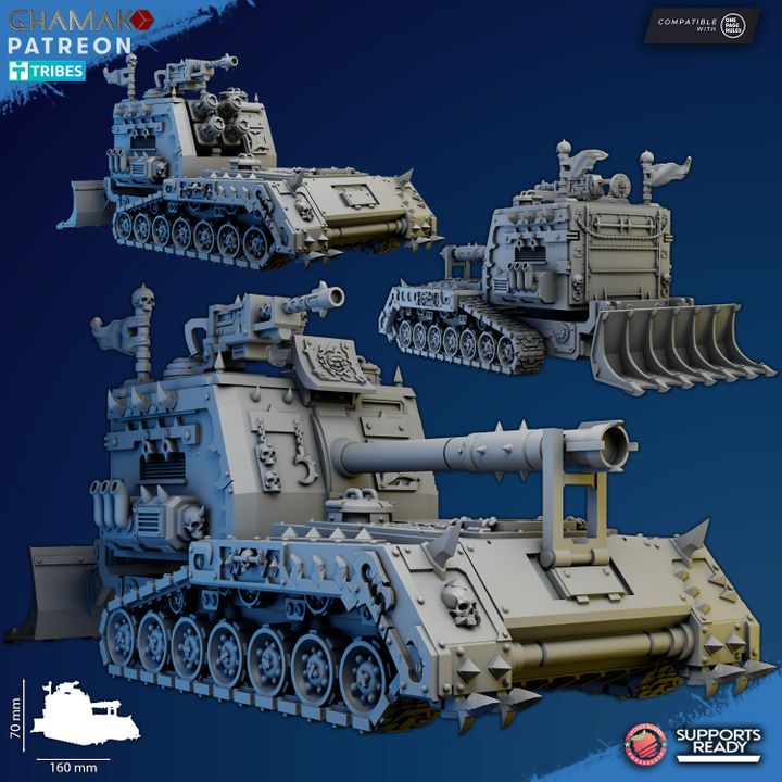 3D Printable Earth Shatterer by Ghamak