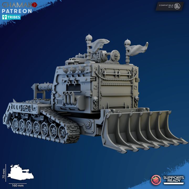 3D Printable Earth Shatterer by Ghamak