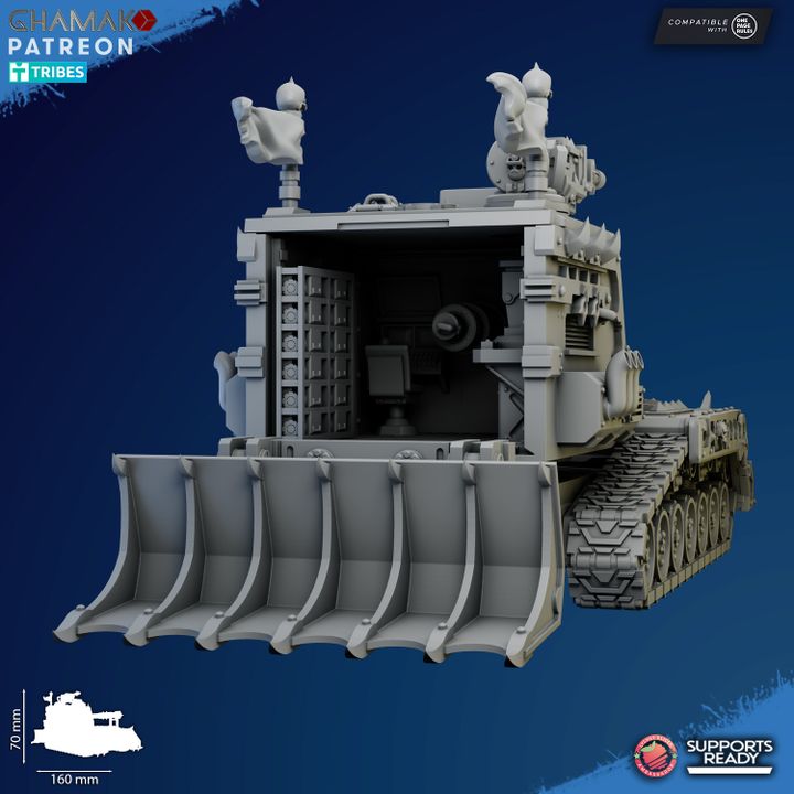 3D Printable Earth Shatterer by Ghamak