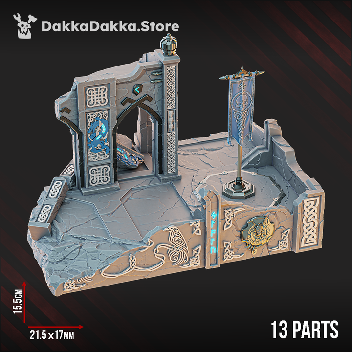 3D Printable Stormpride Temple (COMPLETE EDITION) by dakkadakka.store