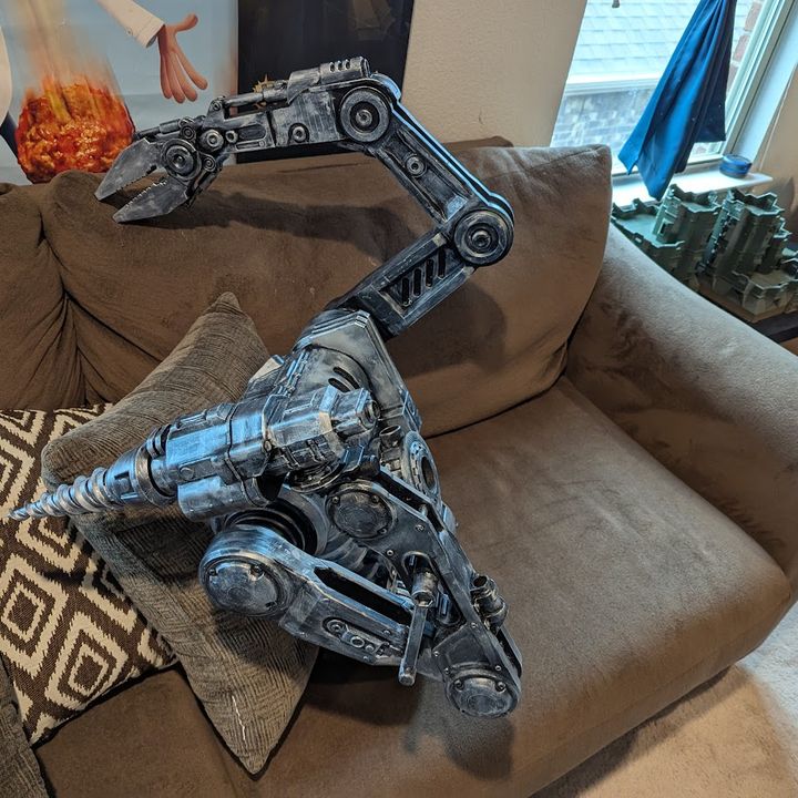 3D Printable Warhammer Servo Harness Cosplay Prop by Joe D