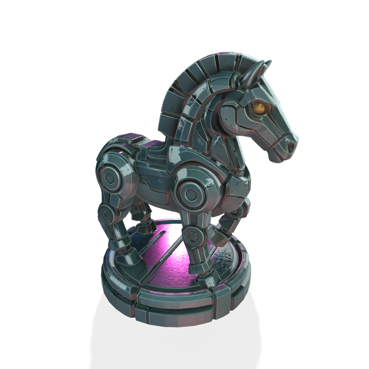 3D Printable Robotic Knight by Alexandre Dias