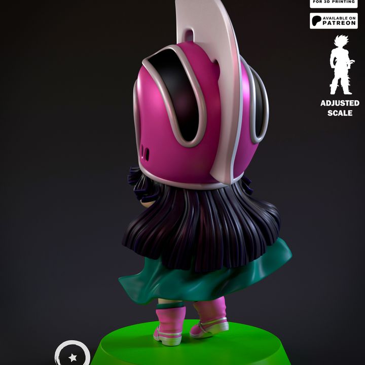 3D Printable CHI-CHI CHIBI by Lucas Perez