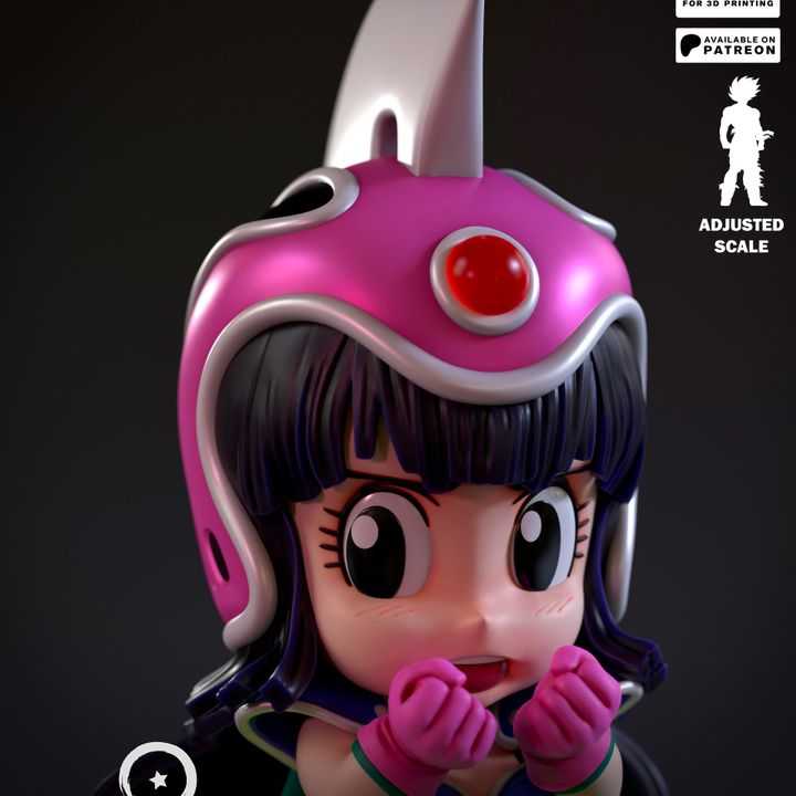 3D Printable CHI-CHI CHIBI by Lucas Perez