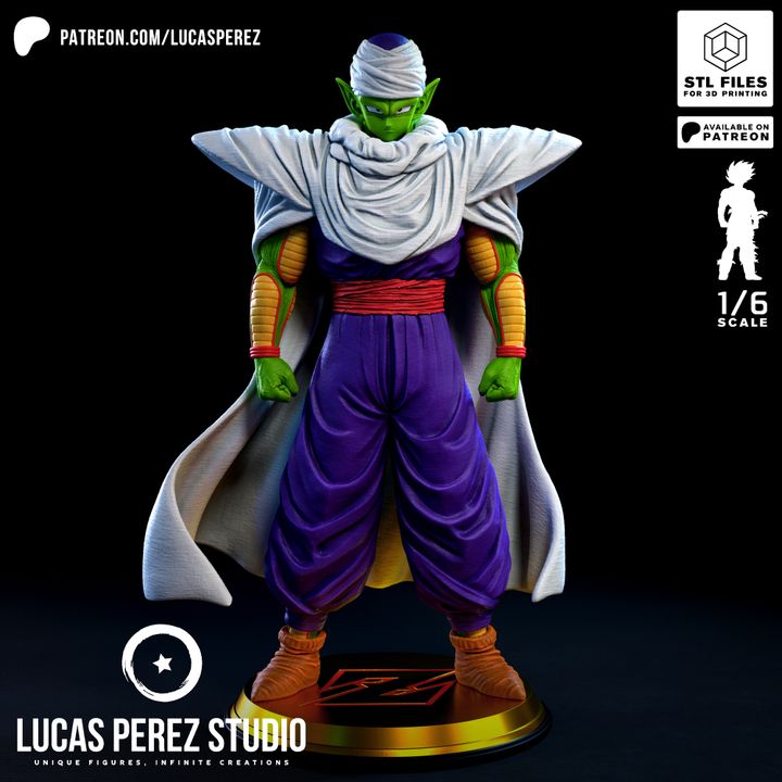 3D Printable PICCOLO Z WARRIOR by Lucas Perez