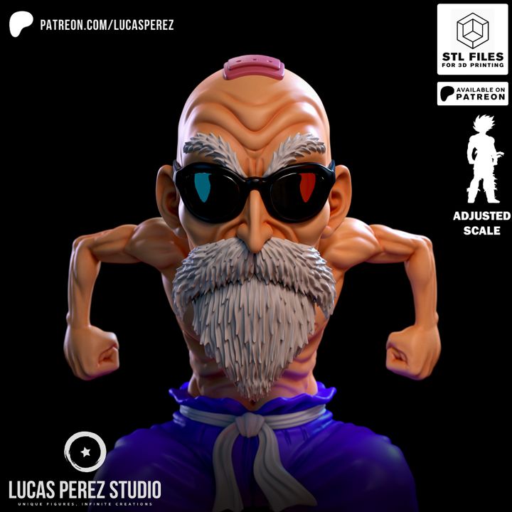 3D Printable MUTEN ROSHI by Lucas Perez