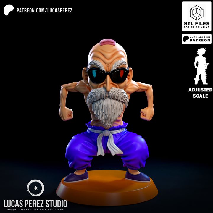 3D Printable MUTEN ROSHI by Lucas Perez