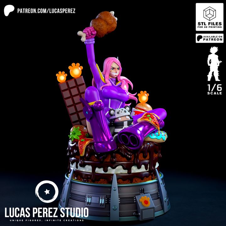 3D Printable BONNEY by Lucas Perez