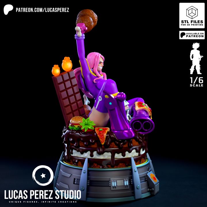 3D Printable BONNEY by Lucas Perez