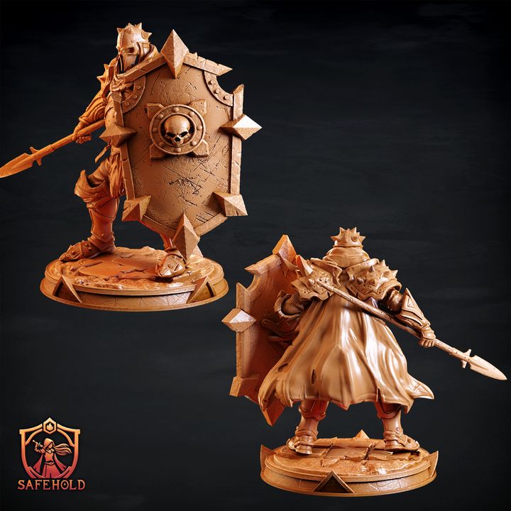 3D Printable Void Knight Set 32mm by Safehold