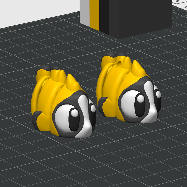 3D Printable Flexi Tropical Fish Print-in-place + Fish tank by 3DGOB