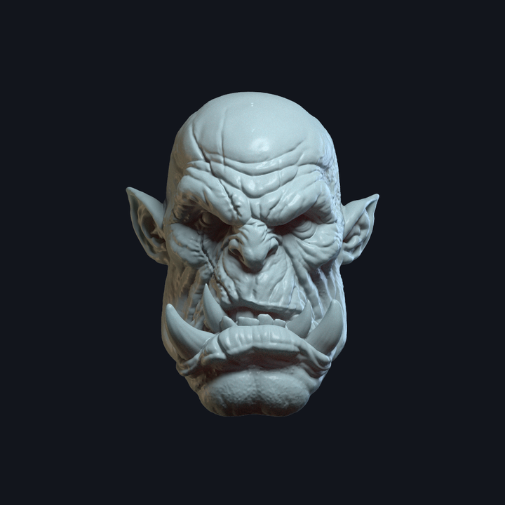 3D Printable Orc v1 by diego