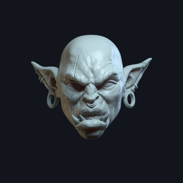 3D Printable Orc v3 by diego
