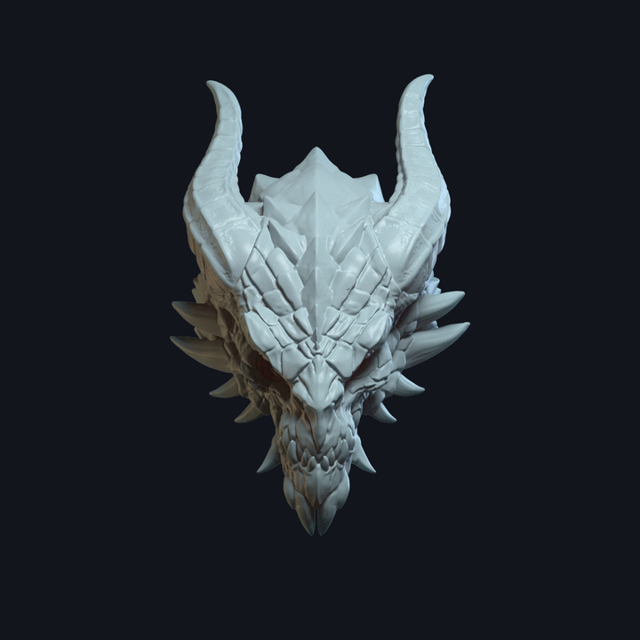 3D Printable Dragon v4 by diego