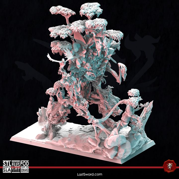 3D Printable Treelord by LastSword Miniatures